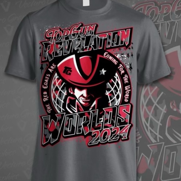 Gildan | Shirts | Top Gun Revelation Worlds Tshirt 224 New | Poshmark